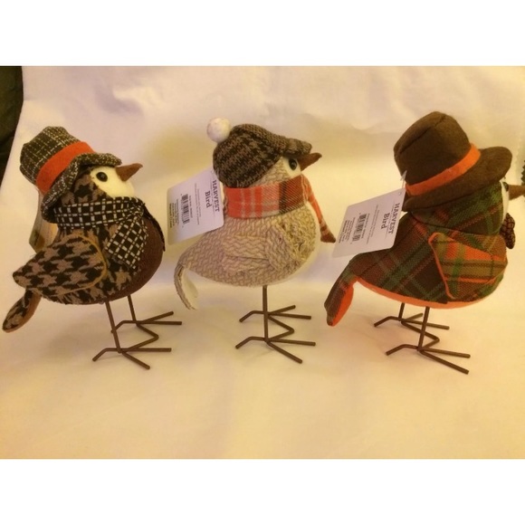 walmart | Holiday | 28 Thanksgiving Walmart Fall Fabric Birds Lot 3 ...